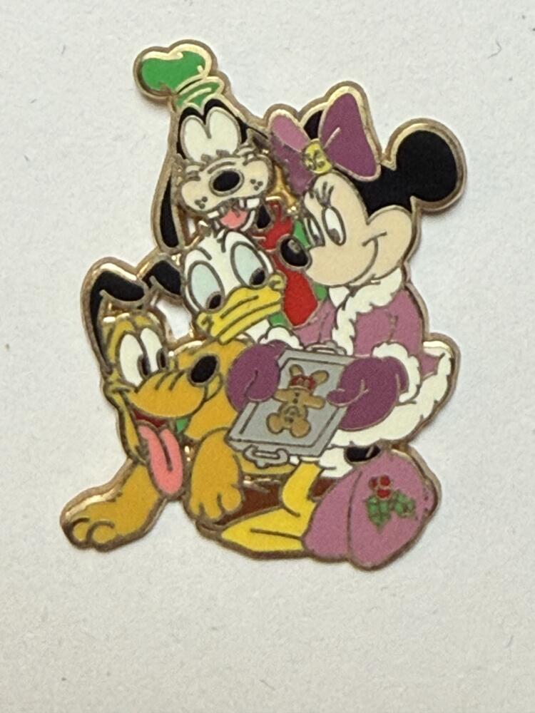 2007 Christmas Advent Set - Minnie. Goofy. Donald Duck. Pluto | PIN 114394