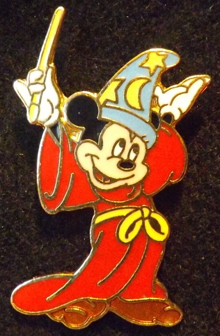 Sorcerer Mickey Mouse - Wand held high | PIN 17615