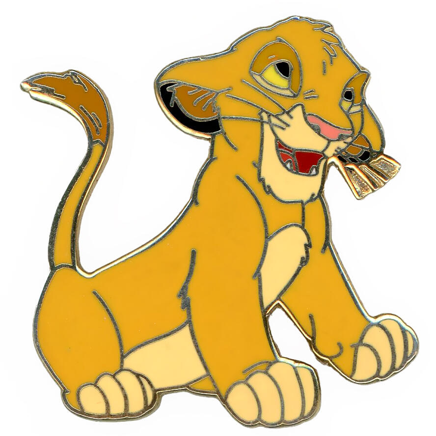 The Lion King - Young Simba with Floppy Ears (Dark Yellow Version ...