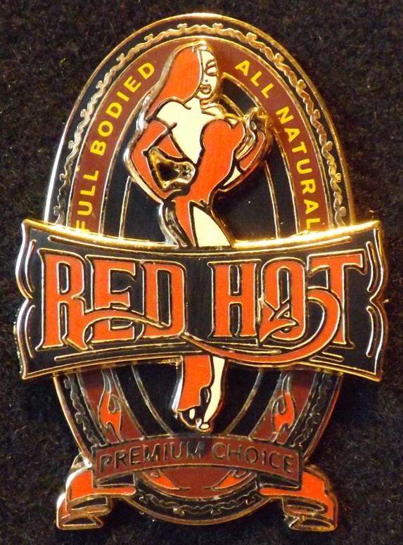 Vintage Label Art Series - Red Hot - Jessica Rabbit | PIN 23633