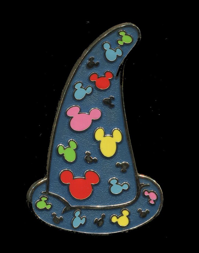 Sorcerer Hats Mystery Pin Collection - Colors - Colorful Mickey Icons ...