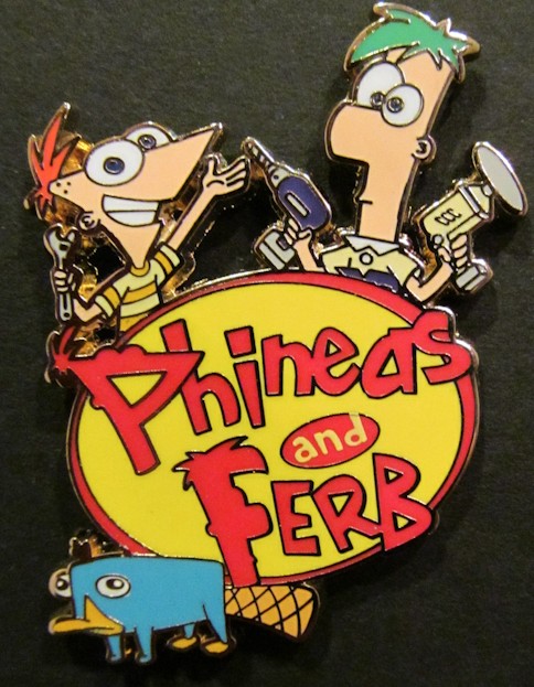 Phineas & Ferb - Phineas and Ferb Logo II featuring Perry the Platypus ...