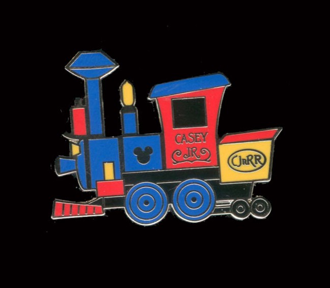 2011 Hidden Mickey - Casey Jr. Train - Casey Jr. Locomotive | PIN 8710