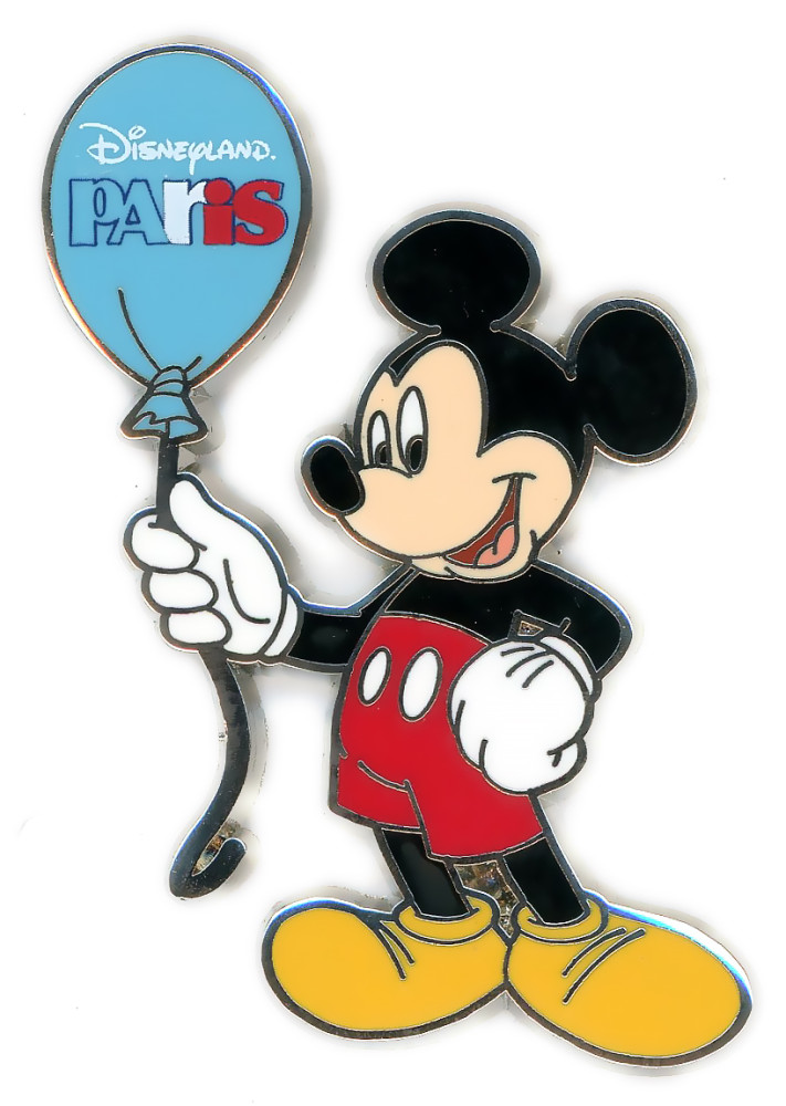 Disneyland Paris Booster Set - Mickey Mouse holding a balloon | PIN 13284