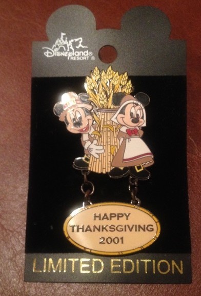 Thanksgiving - Happy Thanksgiving 2001 - Pilgrim Mickey and Minnie with ...