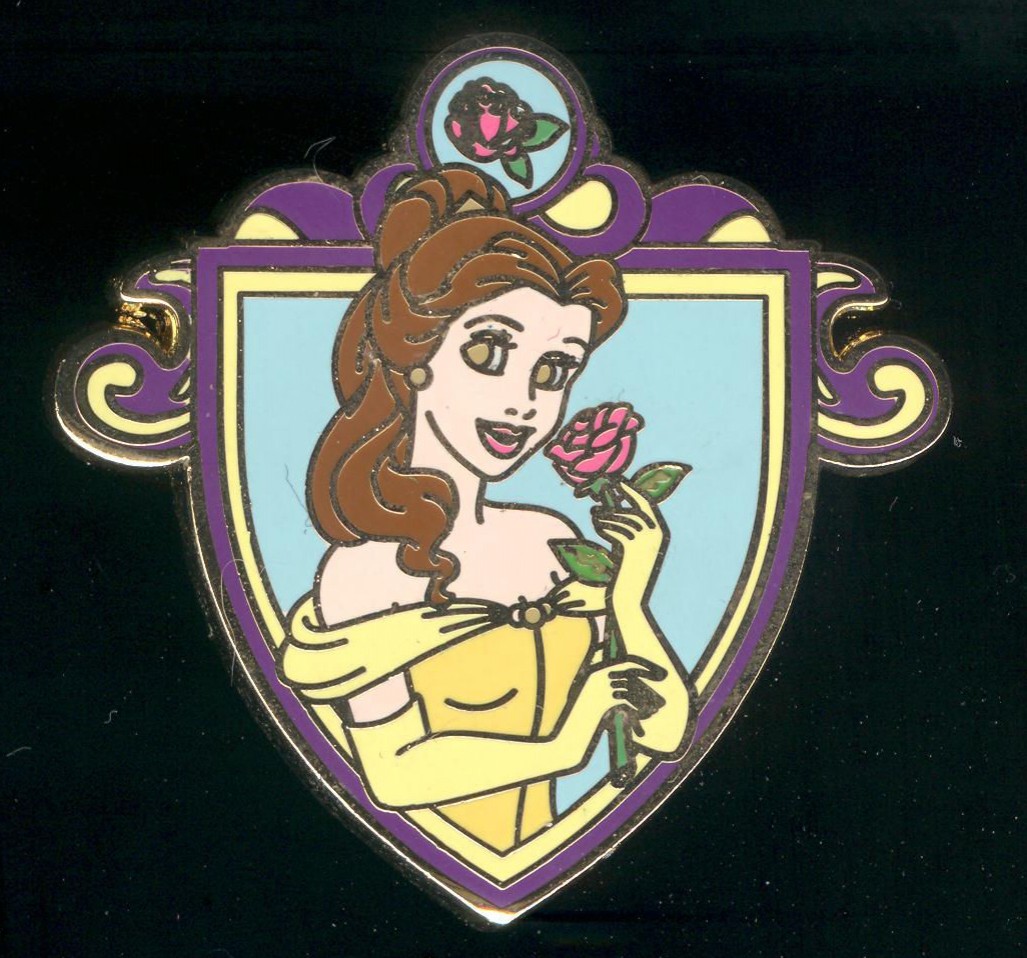 Disney Princess Crest Mystery Collection - Belle | PIN 577