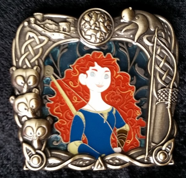 Stained Glass Princess - Merida | PIN 12925