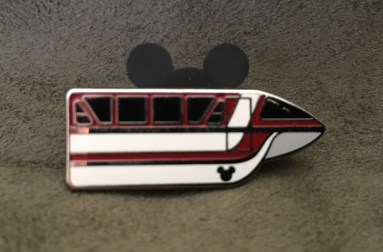 DLR Hidden Mickey Series 2011: Monorail Collection - Mark VII Red | PIN ...