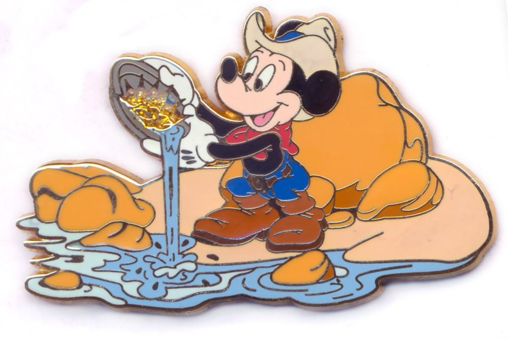 Chip & Dale’s Wild Wild West Pin Adventure - Eureka! Prospector Mickey ...