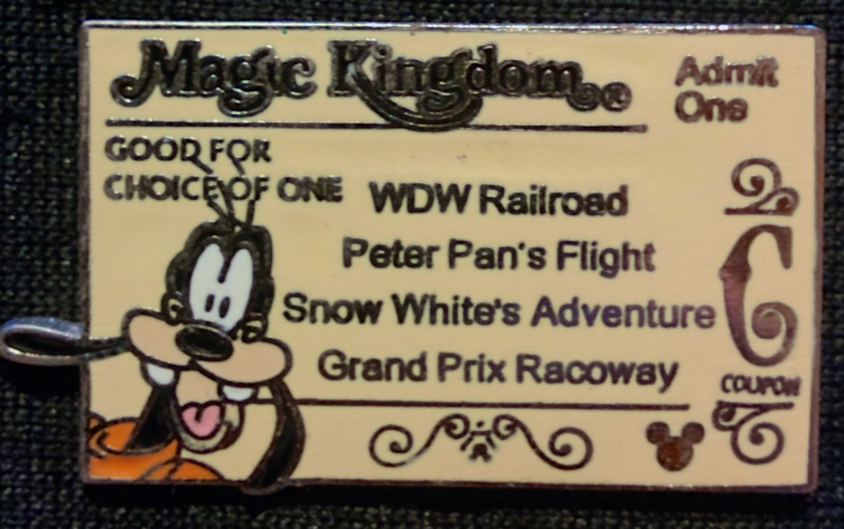 Cast Lanyard Collection III - Magic Kingdom Tickets (With Mickey Icon ...