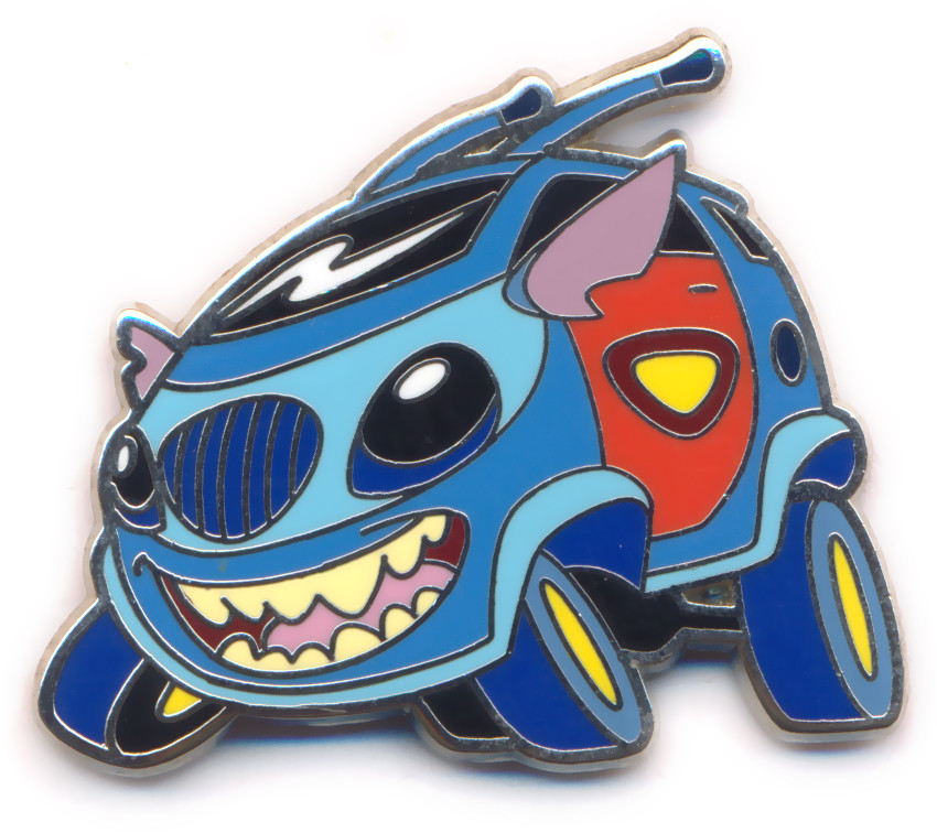 Disney Characters as Cars - Stitch | PIN 17010