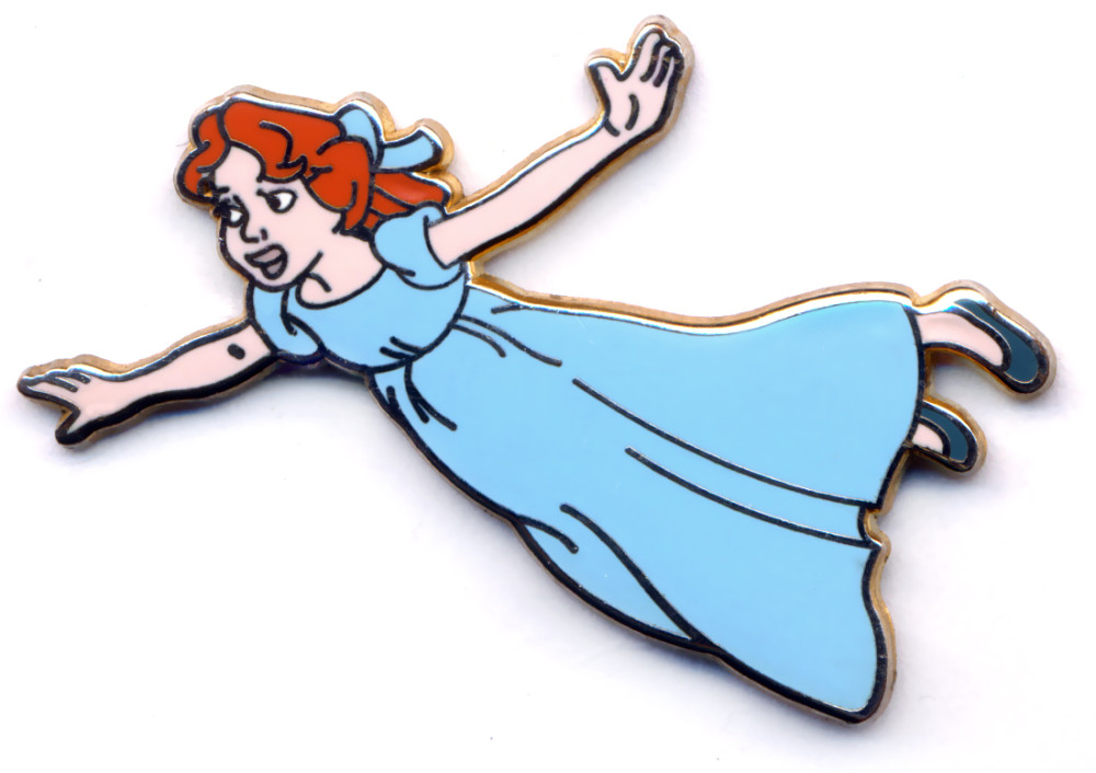 Peter Pan And Wendy Flying Sketch