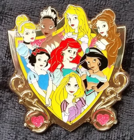 Storybook Princess - Princess Crest - Princess Cluster | PIN 849