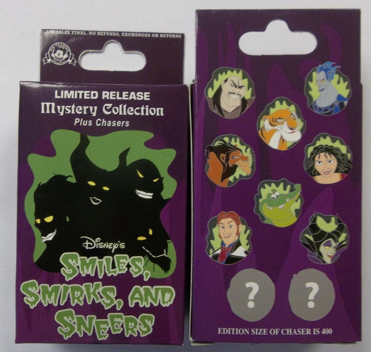 Smiles, Smirks and Sneers Mystery Collection - Unopened Box | PIN 11503