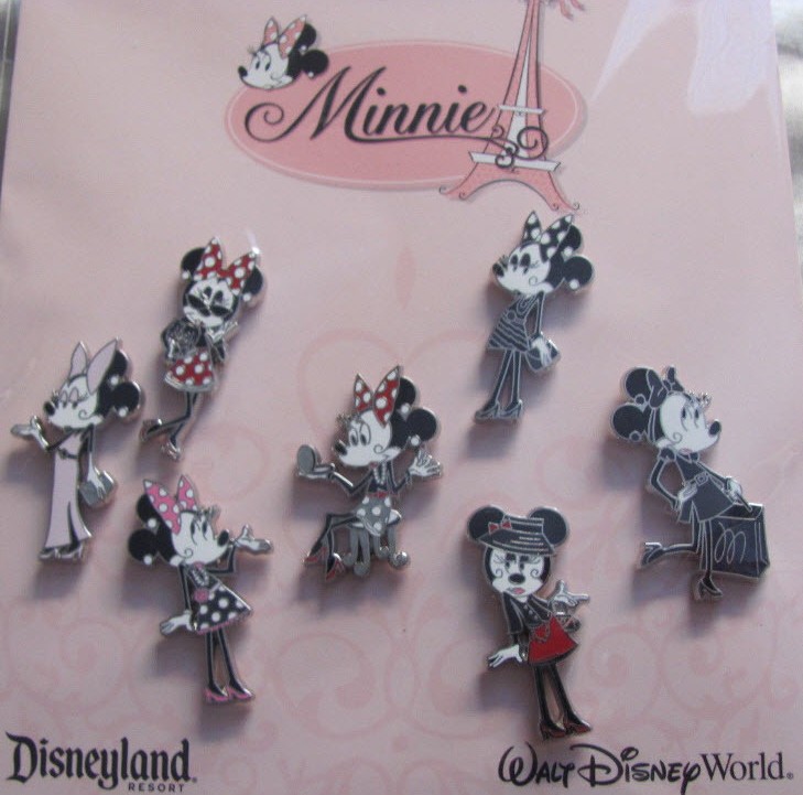 Minnie Mouse Paris Fashion Glamour Booster - Minnie Mouse | PIN 9945