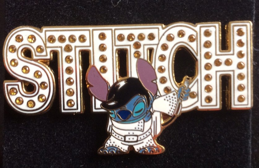 Stitch in Lights - Stitch as Elvis | PIN 886