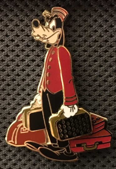 Twilight Zone Tower of Terror - Hollywood Tower Hotel Goofy Bellhop Pin ...