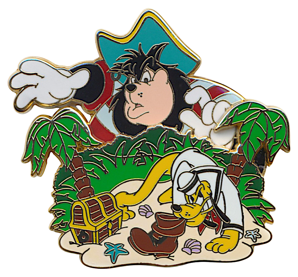 Rescue Captain Mickey - Pirate Pete & Sailor Pluto | PIN 20708