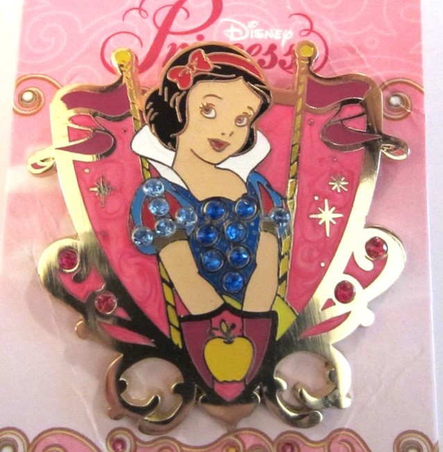 Princess Jeweled Crest Collection - Snow White | PIN 843