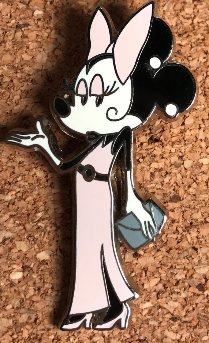 Minnie Mouse Paris Fashion Glamour Booster - Minnie in Pink Formal ...