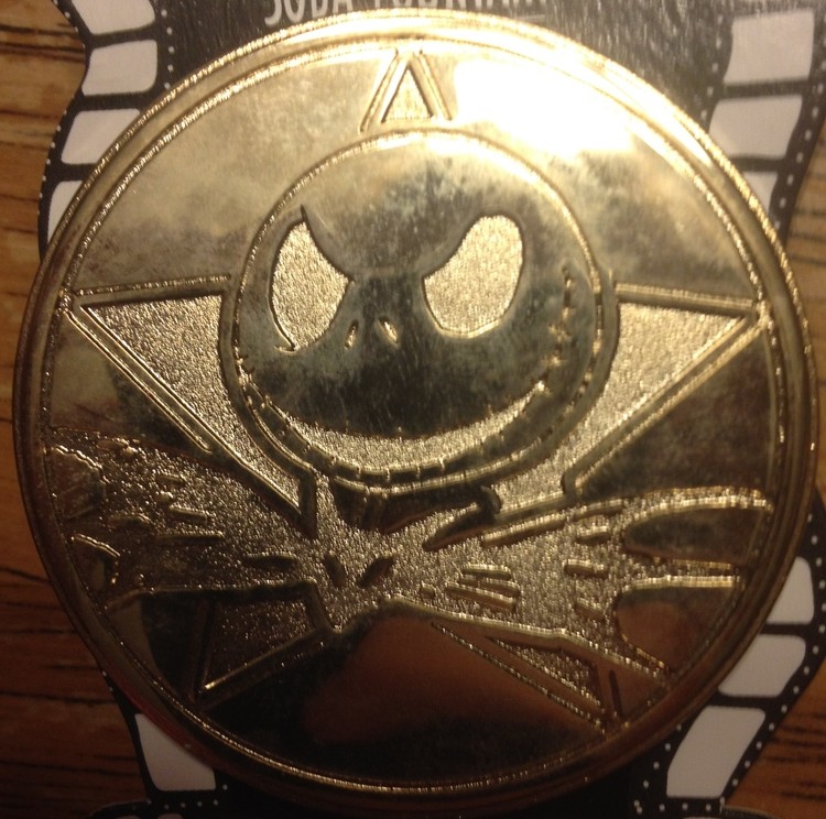 Gold Star Coin Series - Jack Skellington | PIN 939