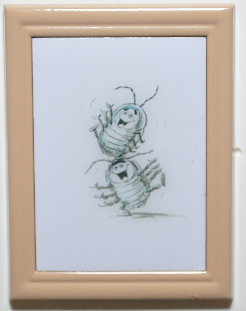 Pixar Animation Sketch Framed Set - Tuck and Roll | PIN 7909