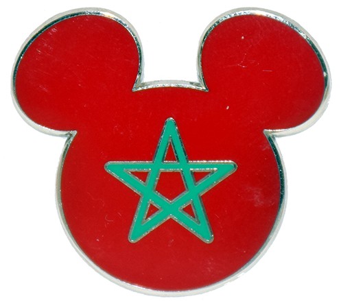 Epcot World Showcase Mickey Icon Head & Ears - Morocco | PIN 6385