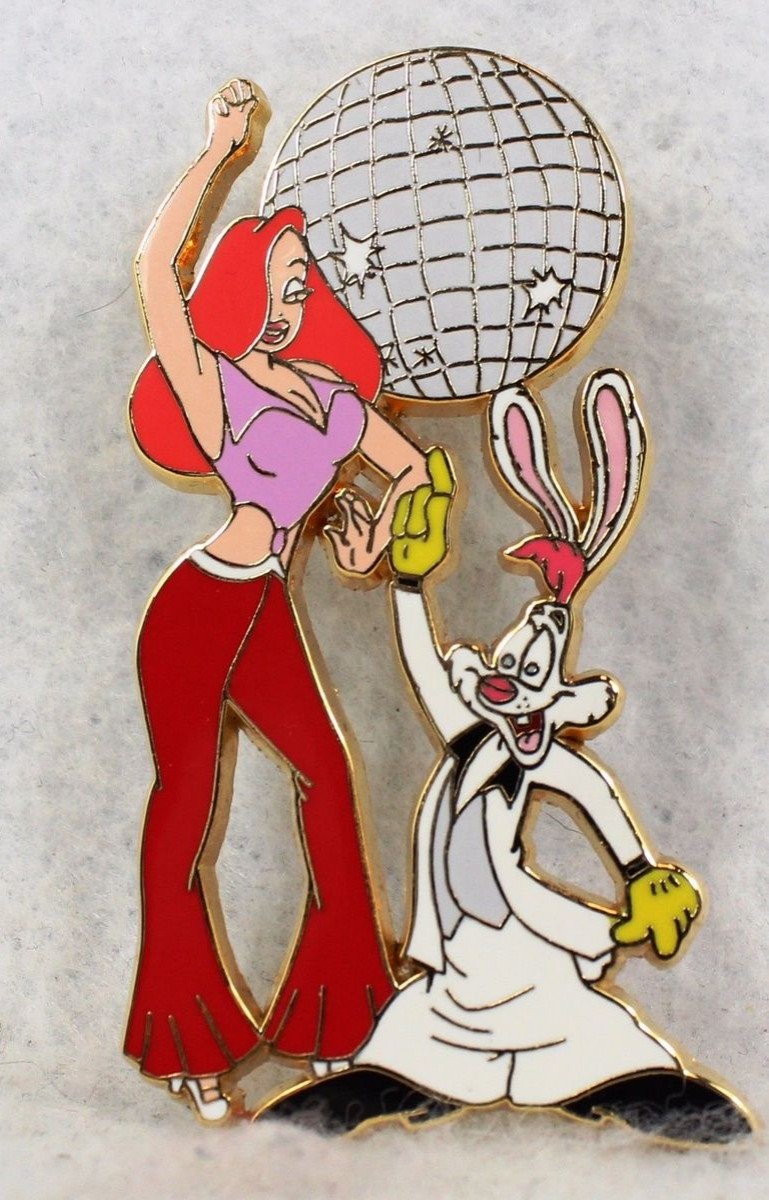 Roger and Jessica Rabbit Dancing - Disco Dancing | PIN 7458