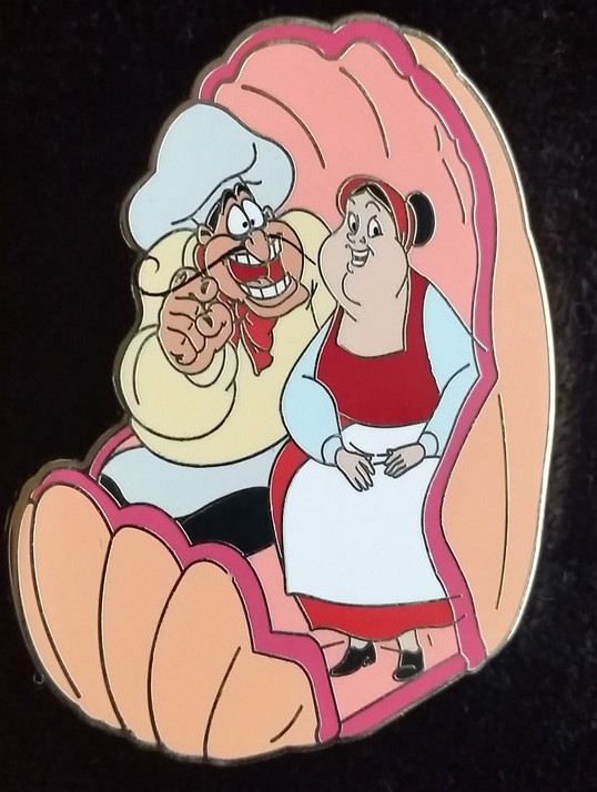 The Little Mermaid Clam Shell - Chef Louie with Carlotta | PIN 11533