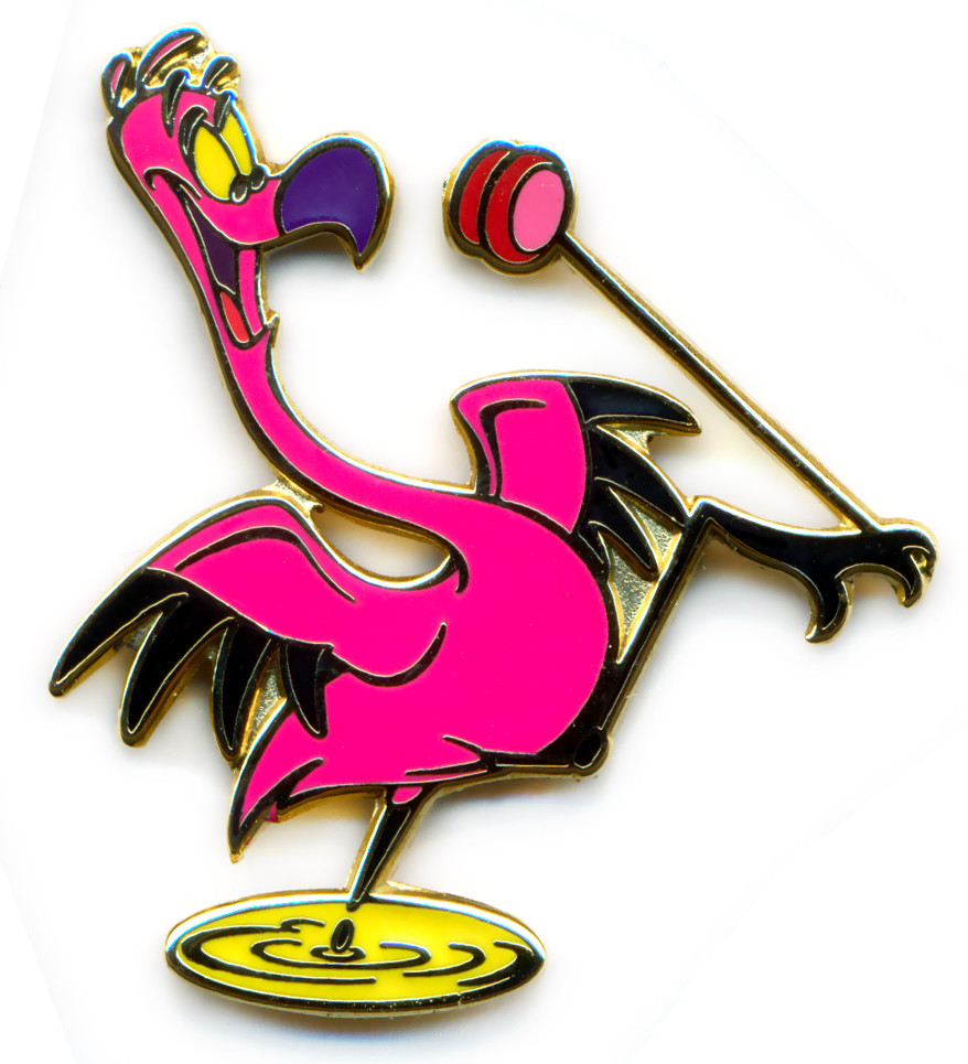 Disney Gallery - Fantasia 2000 - Pink Flamingo with a Yo-yo | PIN 24481