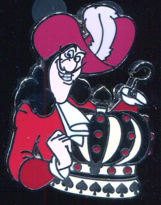 DLR Hidden Mickey Series 2009: Peter Pan Chess Collection - Captain ...