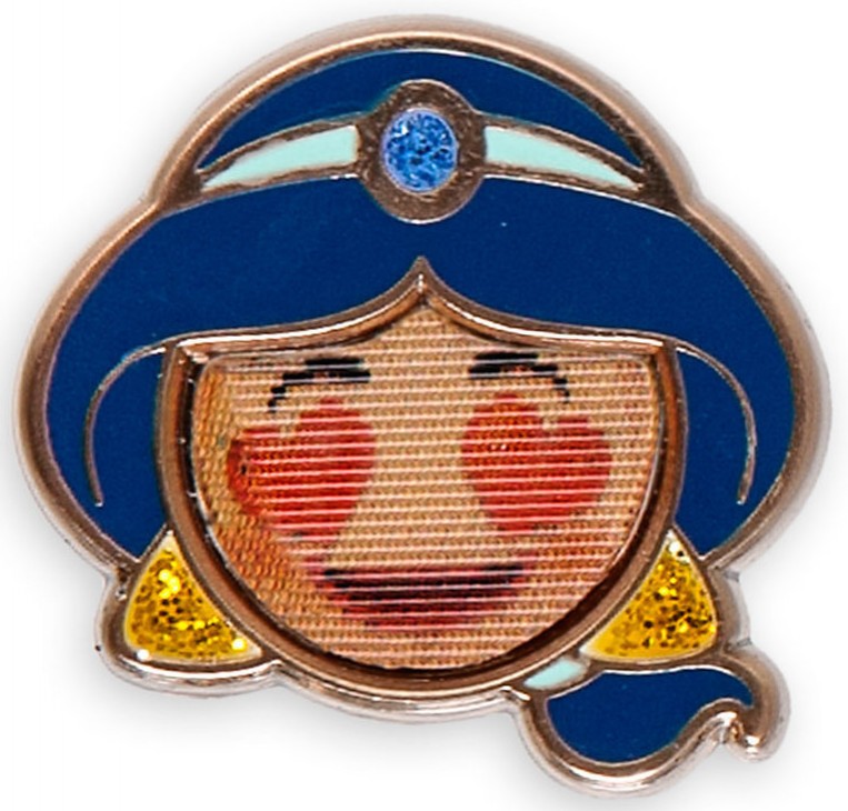 Aladdin Disney Emoji Mini Pin Set - Princess Jasmine | PIN 18639
