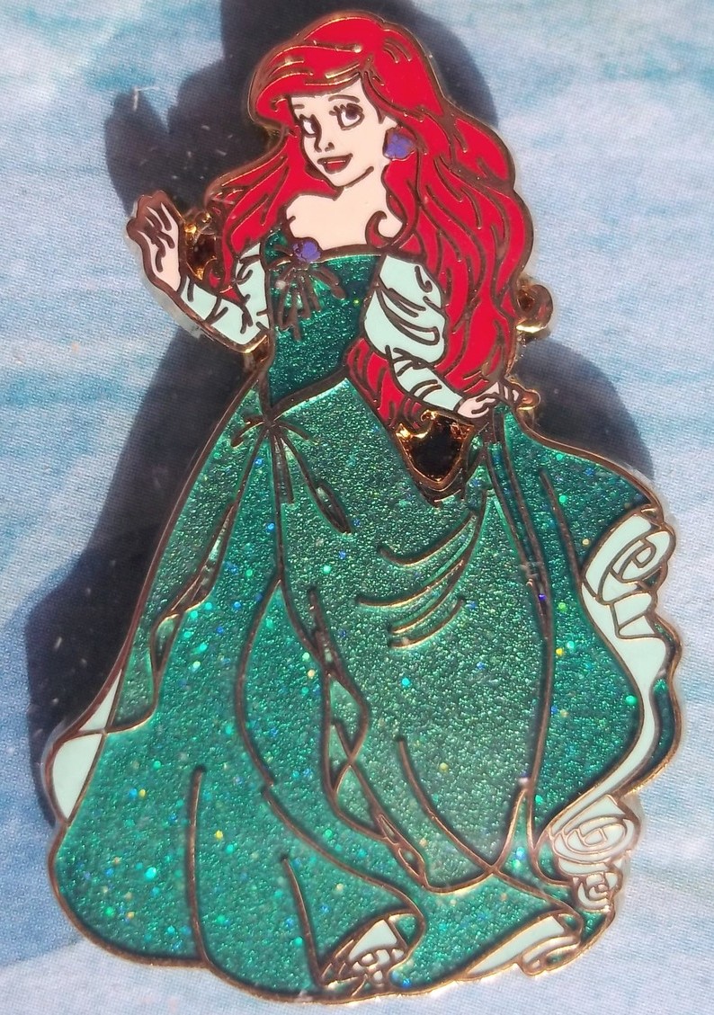 Princess Glitter Pins Disney Trading Pin Series | Pin & Pop