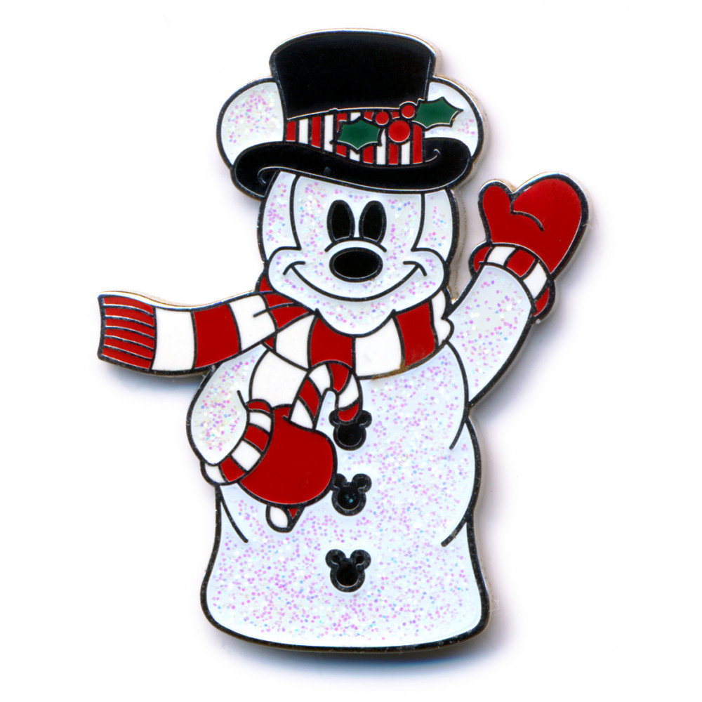 Christmas 2007 - Snowman Mickey Mouse | PIN 26175