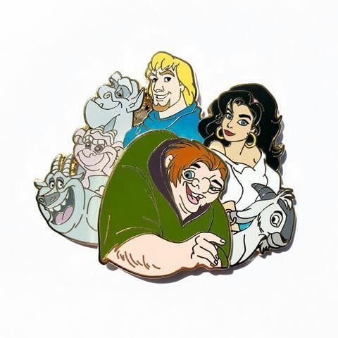 WDI Character Clusters - The Hunchback of the Notre Dame | PIN 11930