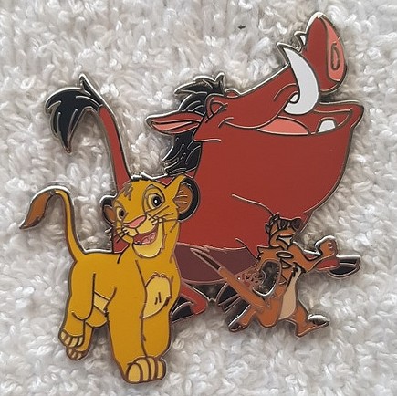 The Lion King - Young Simba, Pumbaa and Timon Walking | PIN 15266