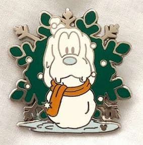 2007 Hidden Mickey - Snowman - Goofy | PIN 17536