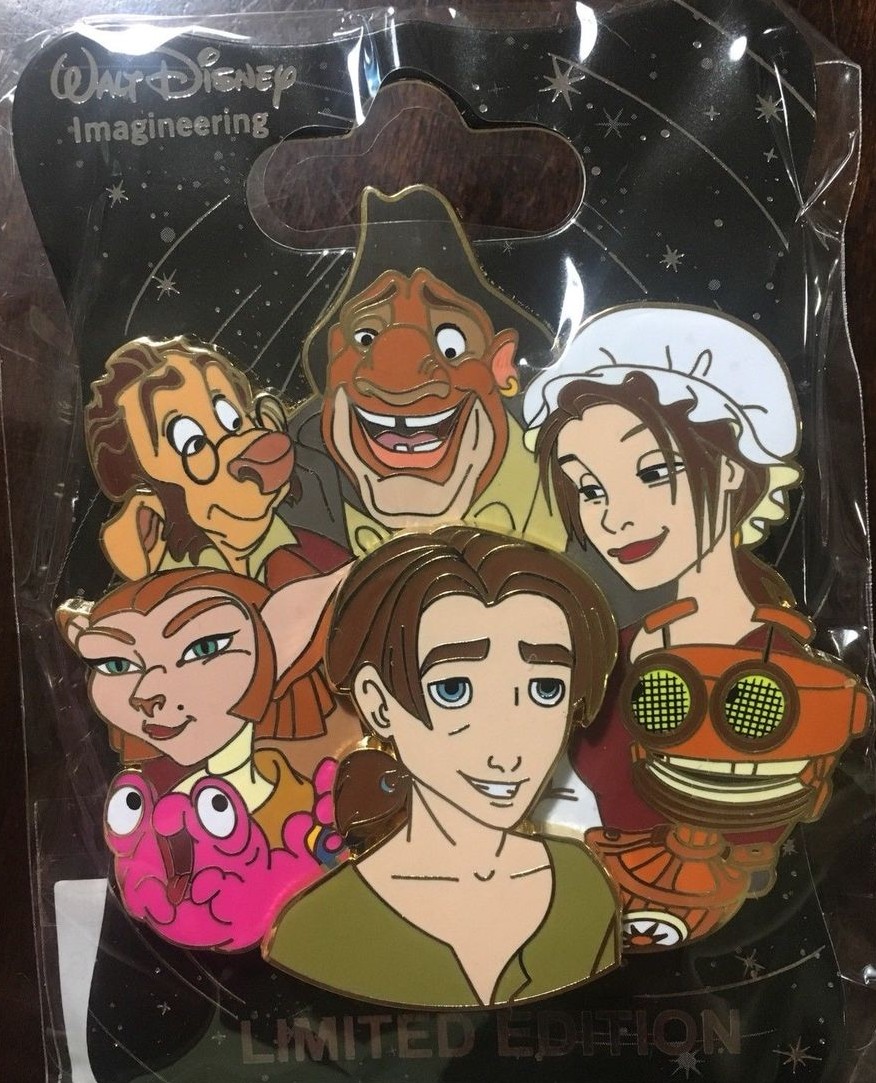 WDI Character Clusters - Treasure Planet | PIN 9918