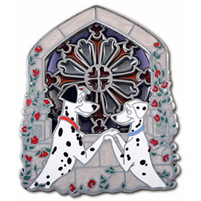 Window to the Magic Series - Pongo and Perdita in Front of Church ...