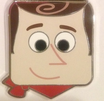 Disney/Pixar Character Squares - Woody ONLY | PIN 1259