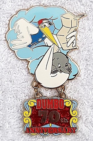 Dumbo - 70th Anniversary - Dumbo with Stork | PIN 14862
