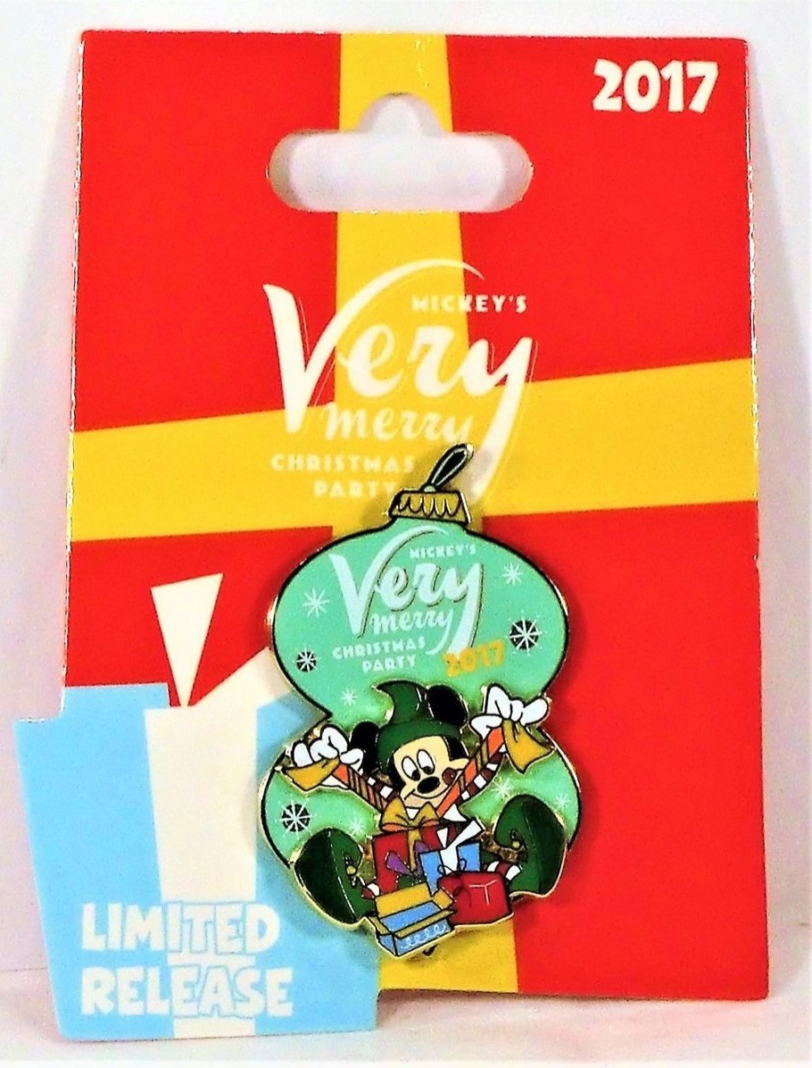 Mickey's Very Merry Christmas Party (MVMCP) 2017 - Logo Pin | PIN 21208