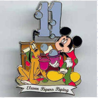 Twelve Days of Christmas 2002 Collection - Eleven Pipers Piping | PIN 19769