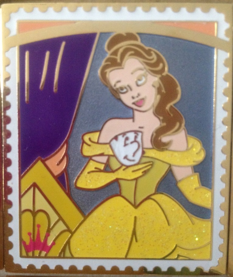 Pin Trading Princess Stamp Collection - Belle | PIN 1317