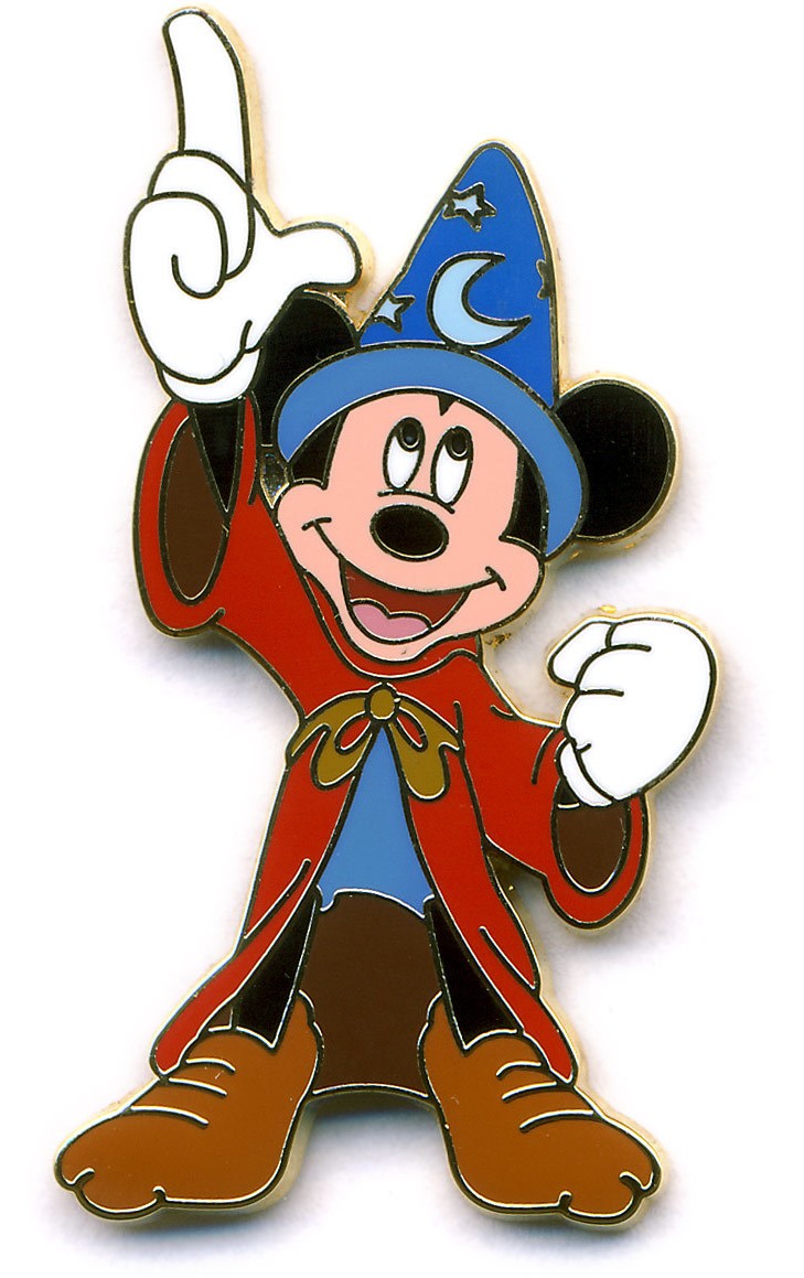 Sorcerer Mickey - Sorcerer Mickey Pointing Up | PIN 8505