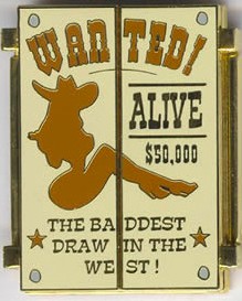 Chip & Dale’s Wild Wild West Pin Adventure - Wanted: The Baddest Draw ...
