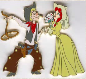 Chip & Dale’s Wild Wild West Pin Adventure - Pecos Bill & Slue Foot Sue ...