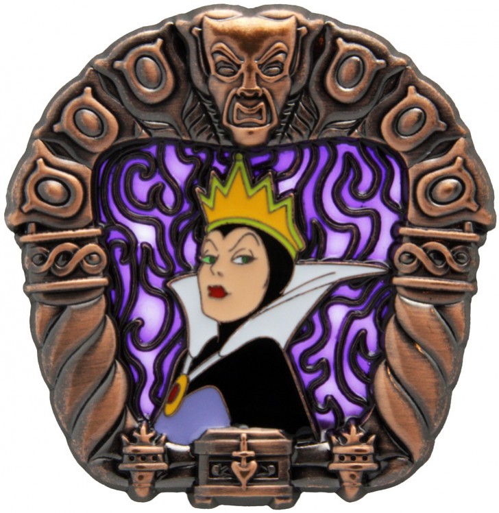Villainous Stained Glass Frames Series - Evil Queen | PIN 1007