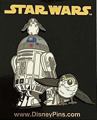 Star Wars - The Last Jedi - R2-D2 with Porgs | PIN 5491