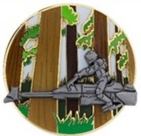 Star Wars Planet - Pin of the Month - Endor with Biker Scout | PIN 14289